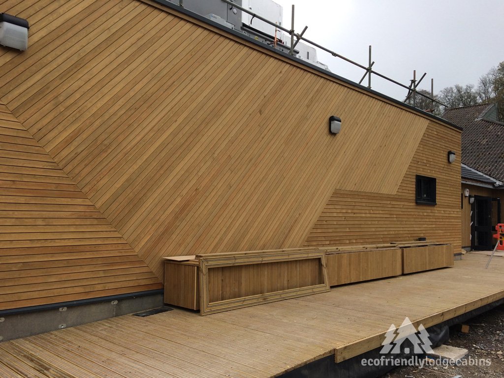 Larch Cladding | Eco Friendly Lodge Cabins