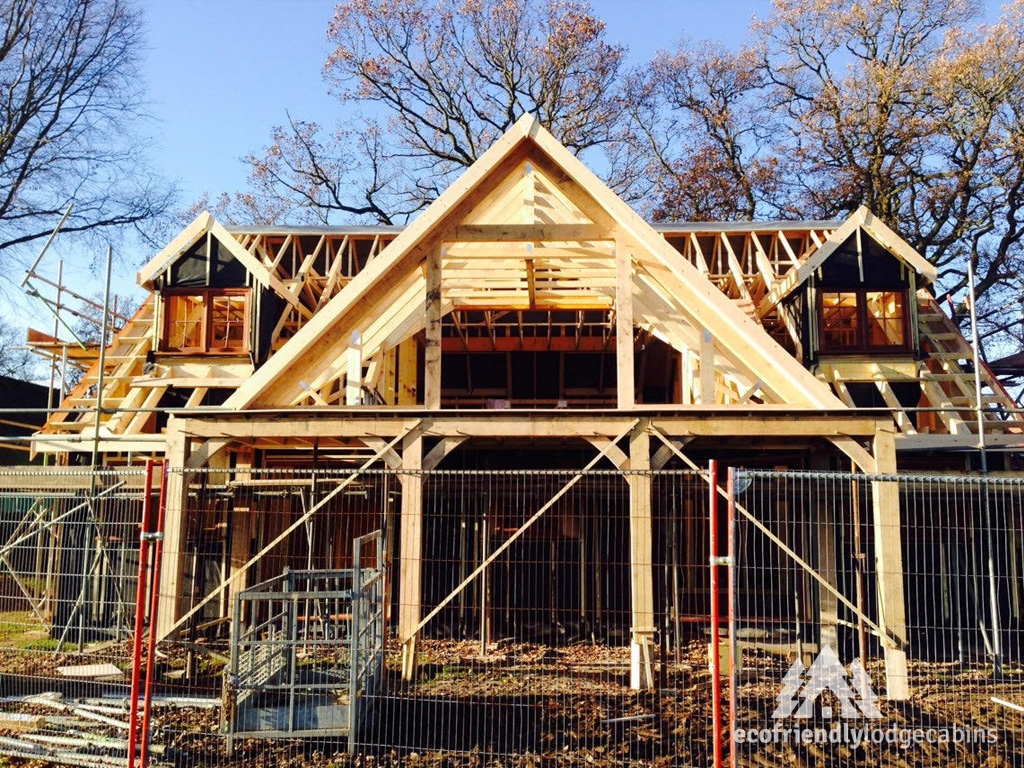 Timber Frame Project | Eco Friendly Lodge Cabins